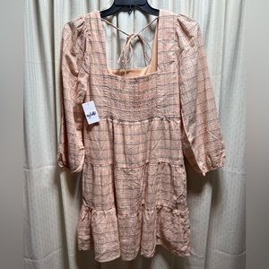 Dresses | Nwt Vylette Tiered Plaid Dress B9 | Poshmark